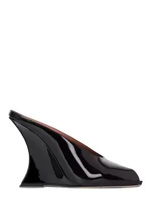 Paris Texas 105mm Nina Mules - Black