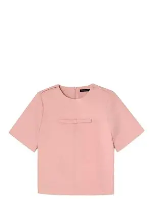 Tara Jarmon Bow-detail Blouse - Pink