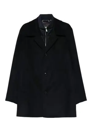 BOSS Buttoned Coat - Blue