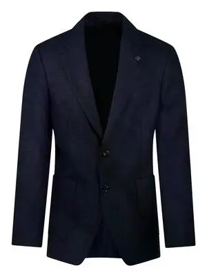 LARDINI Single-breasted Buttoned Blazer - Blue