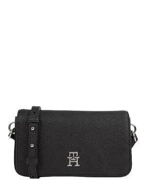 Tommy Hilfiger Logo-plaque Crossbody Bag - Black
