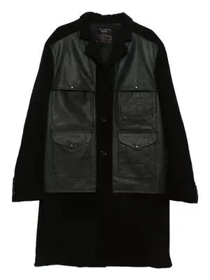 Junya Watanabe X Filson Panelled Coat - Black