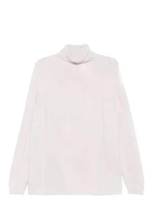 LE TRICOT PERUGIA Roll-neck Sweater - Pink