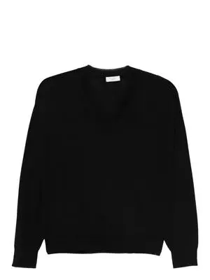 Peserico V-neck Top - Black
