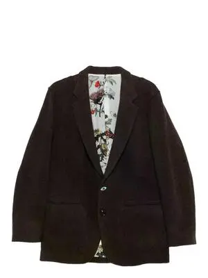 UNDERCOVERISM Button Single-breasted Blazer - Brown