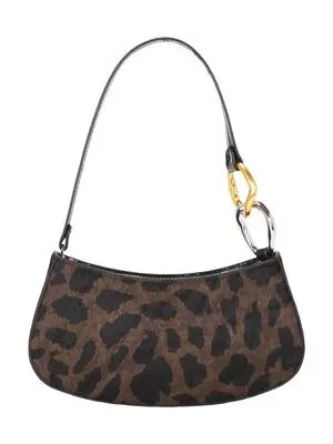 Staud Ollie Shoulder Bag Leopard