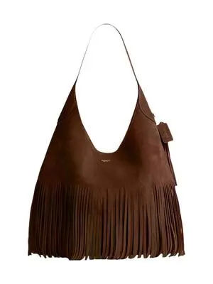 COACH® Fringe Brooklyn Shoulder Bag - Brown