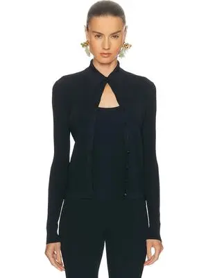Dries Van Noten Tielt Cardigan - Navy