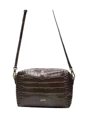 POCHE PARIS Cross Body Bag - Brown