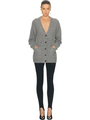Dries Van Noten Tokas Cardigan - Mid Grey