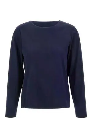 SUN 68 Crew Neck Long Sleeve T-shirt - Blue