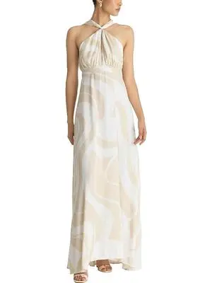 DIARRABLU Lyra Fsc Certified Viscose Dress - Luze Ivory