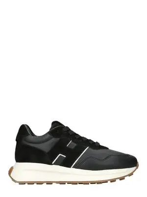Hogan Suede Allacciato Sneakers - Black