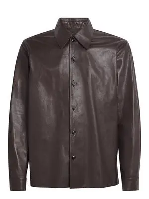 Our Legacy Calfskin Welding Shirt - Black