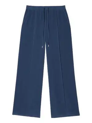 Paul Smith Modal-blend Crêpe Trousers - Blue