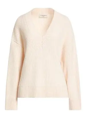 Officine Générale Sweater In Ivory Wool - White
