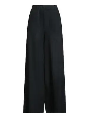 DANIELE FIESOLI Wide-leg Linen Pants - Black
