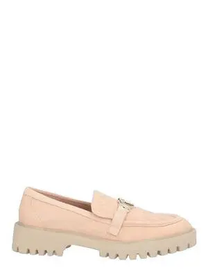 LIU •JO Light Leather Loafers - Pink