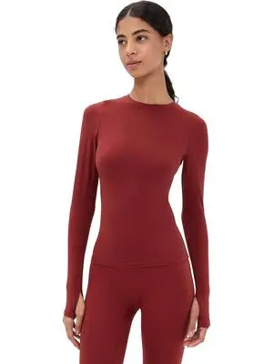 Set Airluxe Breathe Long Sleeve Top - Snapper