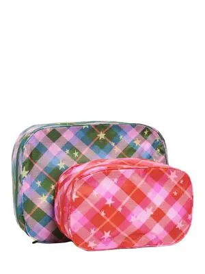 Baggu Packing Cube Set - Star Plaid