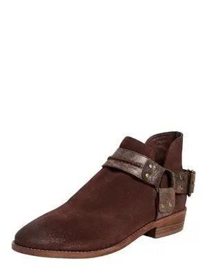 Free People Belle Harness Boots - Port Royale Suede