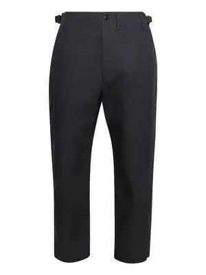 LEMAIRE Carrot Trousers - Blue
