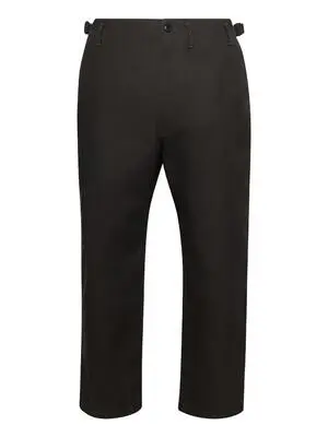 LEMAIRE Carrot Trousers - Brown
