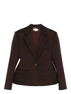 Stella McCartney Tailoring Moulded Blazer - Brown