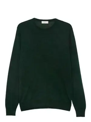 FERRANTE Crew-neck Sweater - Green
