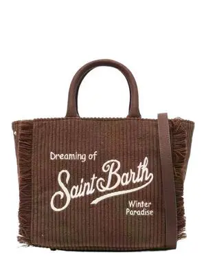 MC2 SAINT BARTH Mini Vanity Tote Bag - Brown