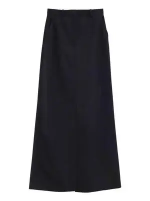 THE ROW Slit Maxi Skirt - Blue