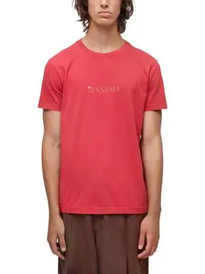 OSKLEN Ipanema Logo T-shirt - Red