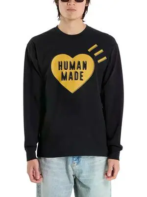 HUMAN MADE Graphic Long-sleeve T-shirt - Black
