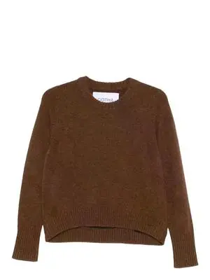 GOTHA Mélange-effect Sweater - Brown