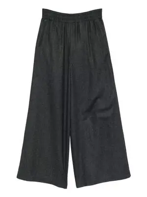 DRYKORN Elasticated-waist Palazzo Pants - Grey