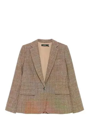 Ralph Lauren Bonaro Checked Blazer - Brown