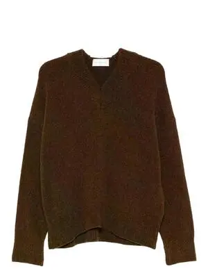 Christian Wijnants Kainez V-neck Sweater - Brown