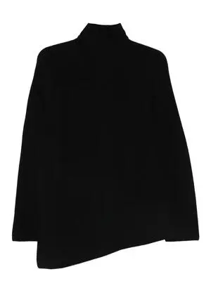 Christian Wijnants Koga Asymmetric Roll-neck Knitwear - Black