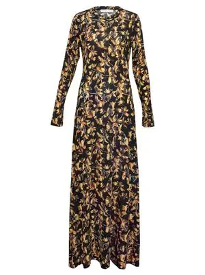 Ulla Johnson Amari Long-sleeve Maxi Dress - Black