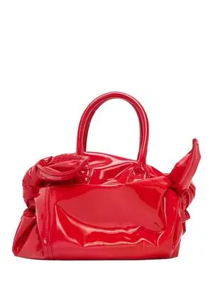 Comme Des Garçons Ribbon Deco Tote Bag - Red