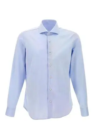 MARCHESANI Cotton Buttoned Shirt - Blue
