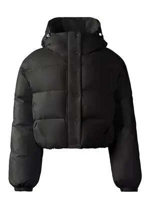Perfect Moment Cropped Puffer Jacket - Black