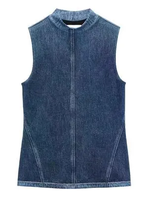 Rag & Bone Miramar Sleeveless Tank Top - Blue