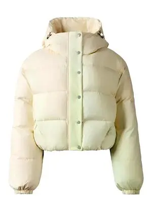Perfect Moment Cropped Puffer Jacket - Neutrals