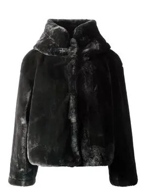 PERFECT MOMENT Faux Fur Hooded Jacket