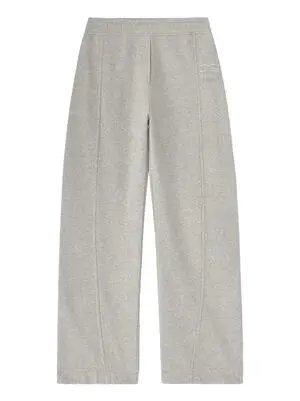 GANNI Embroidered Panel Trousers - Grey