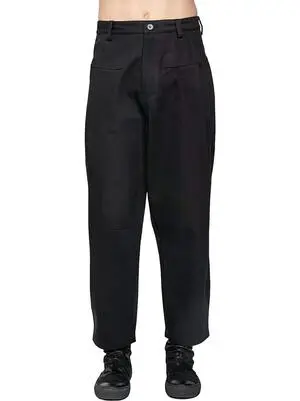 JOE CHIA Windu Belt-loop Trousers - Black