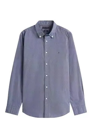 Tommy Hilfiger Long-sleeved Buttoned Shirt - Blue