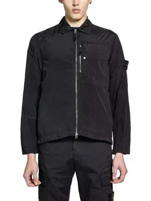 Stone Island Chest-pocket Shirt - Black