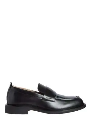 Calvin Klein Pull-tab Loafers - Black